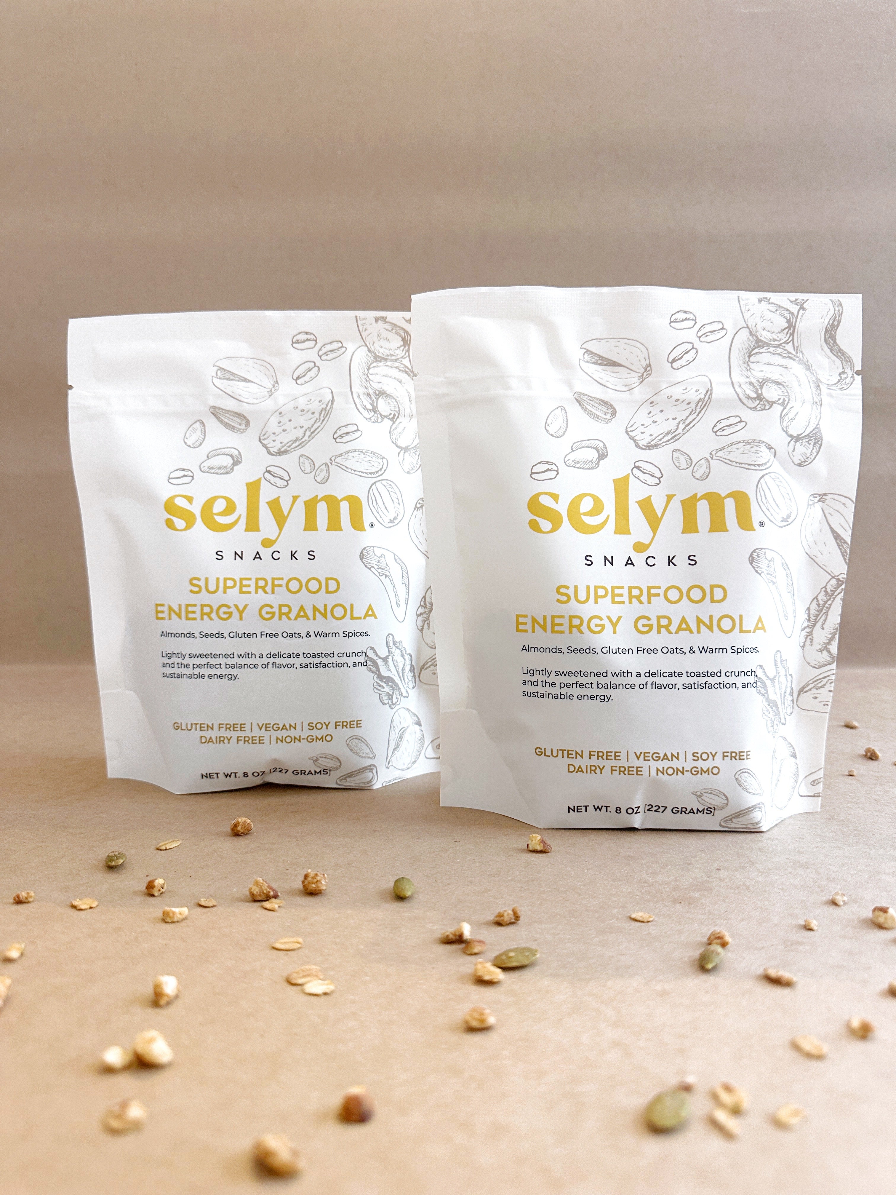 Selym Snacks Superfood Energy Granola (8 oz)
